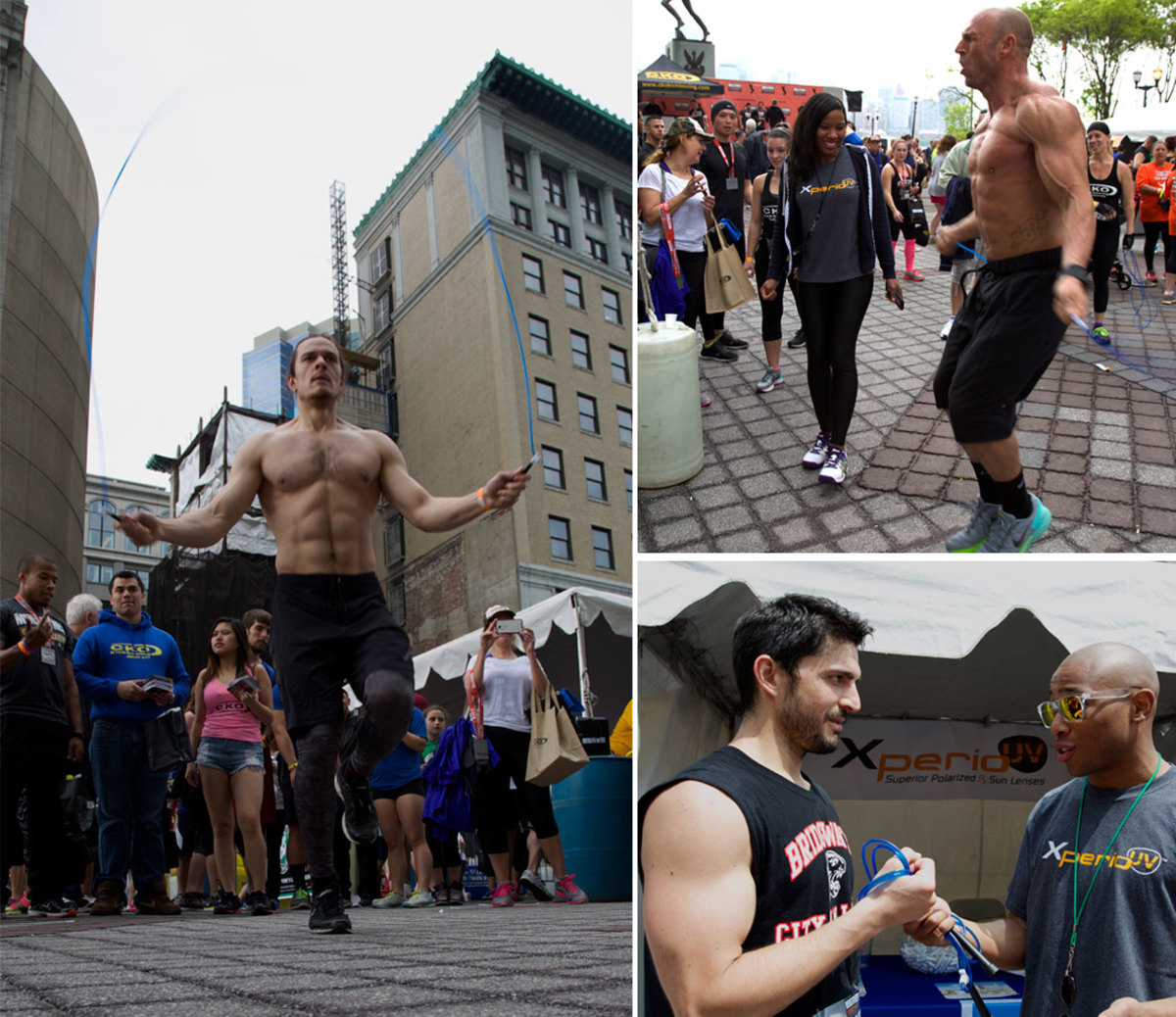 2015 Men's Fitness City Challenge Obstacle Race in Jersey City