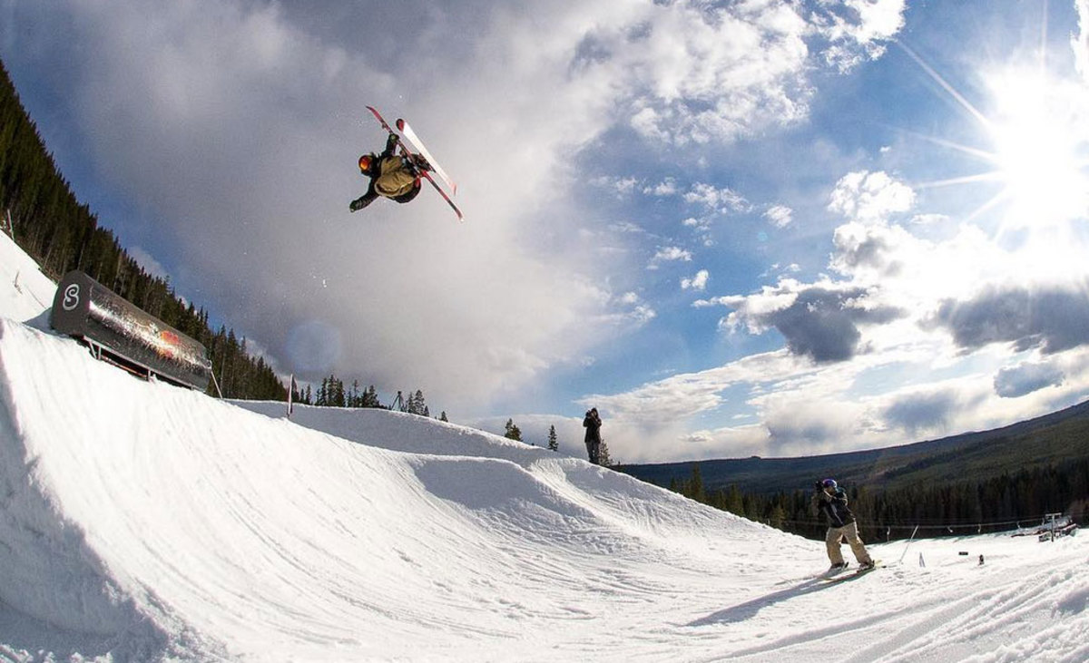 Freeskier Ahmet Dadali on the importance of optimism and being a ski bum