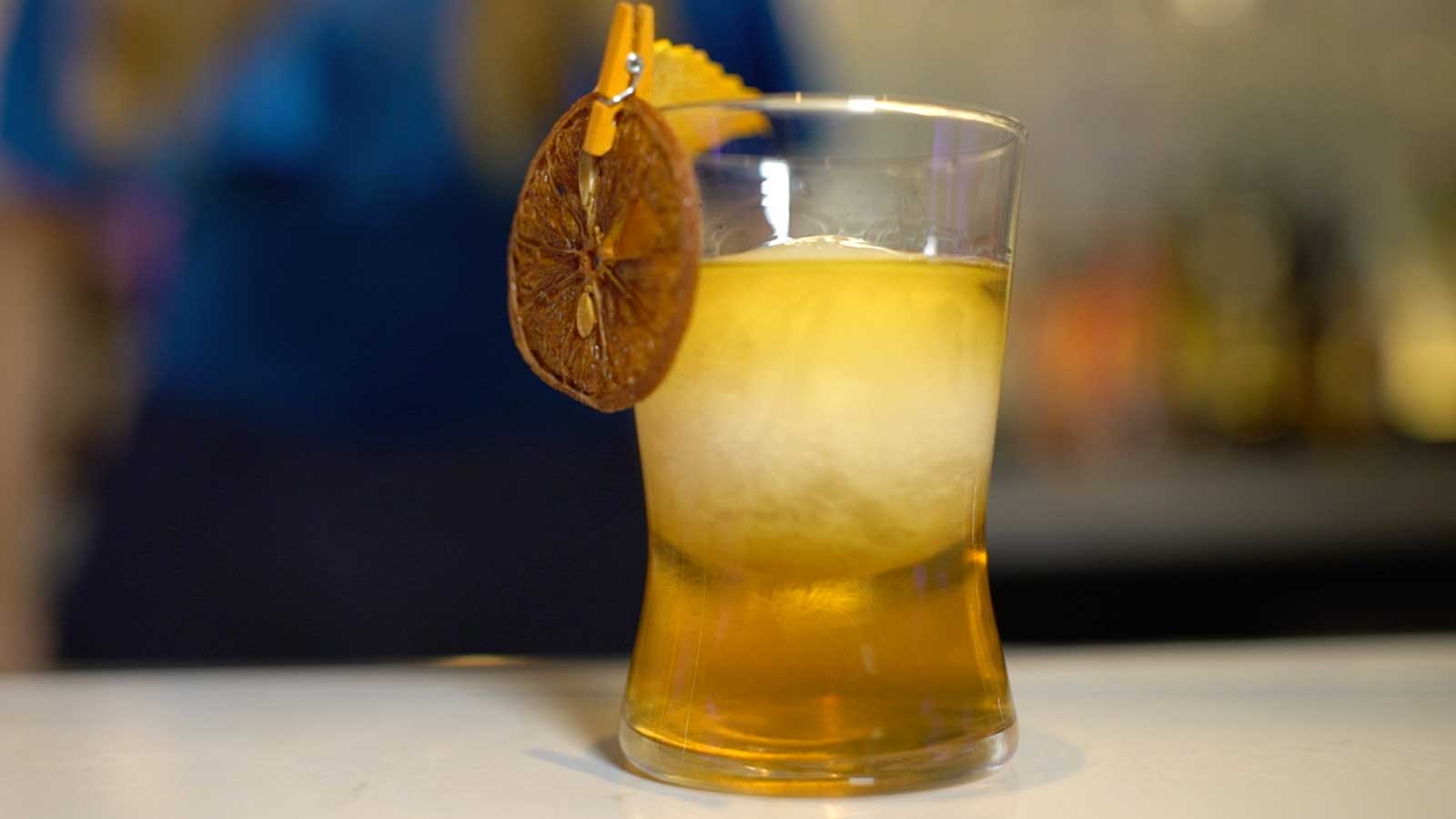 How to Make an Old Fashioned With Pecan-Infused Whiskey