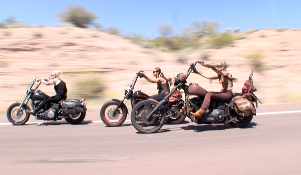 Women on motorcycles is a growing trend