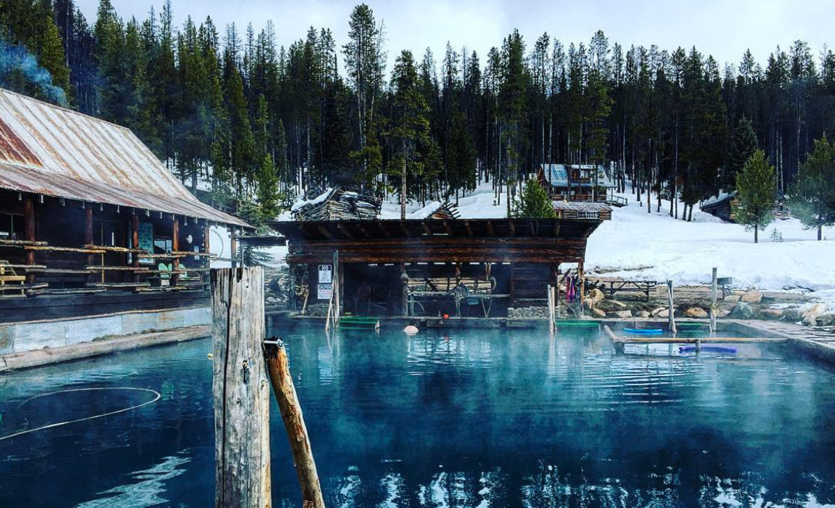 A guide to the best hot springs after a long day on the hill
