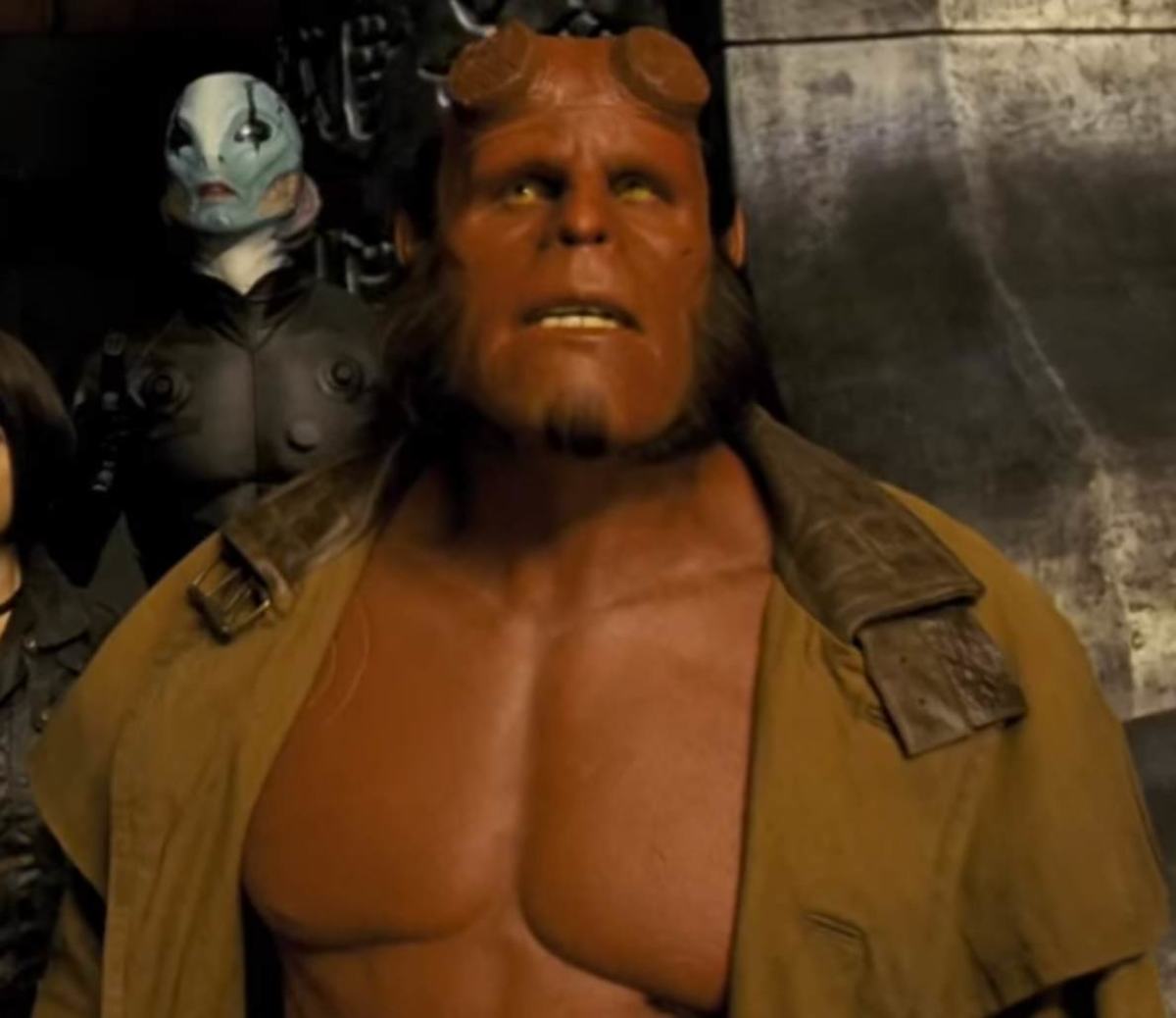 Ron Perlman Hellboy Transformation