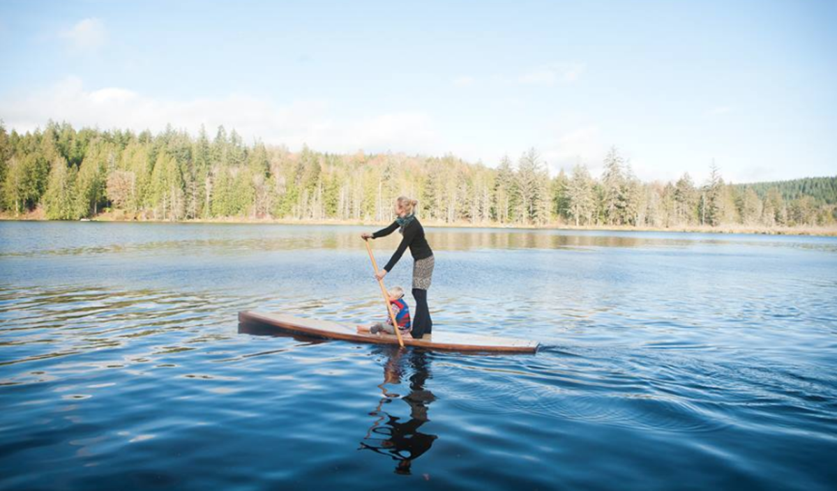 Good Story Makes Unique SUPs from Wood