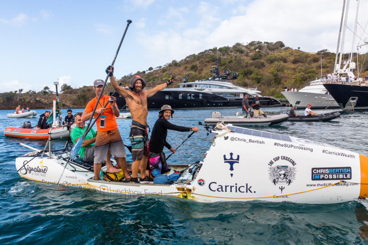 Exclusive Gallery: Chris Bertish Completes Solo Transatlantic SUP Crossing
