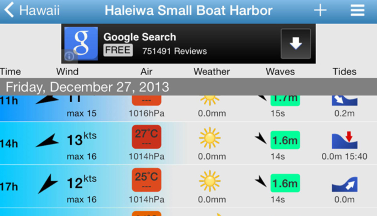 Weather and Tide Apps for Kayak Fishing