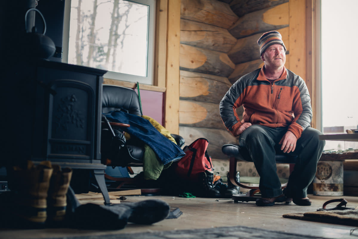 What it's like living off-grid as a skier in the Alaskan wilderness