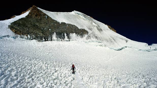 Climbing Bolivia's Huayna Potosi