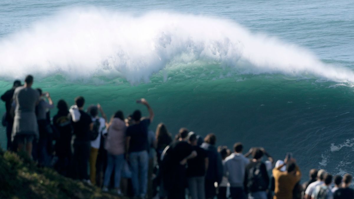 Surfing Banned at Nazaré After Crowds Spark Covid-19 Concerns