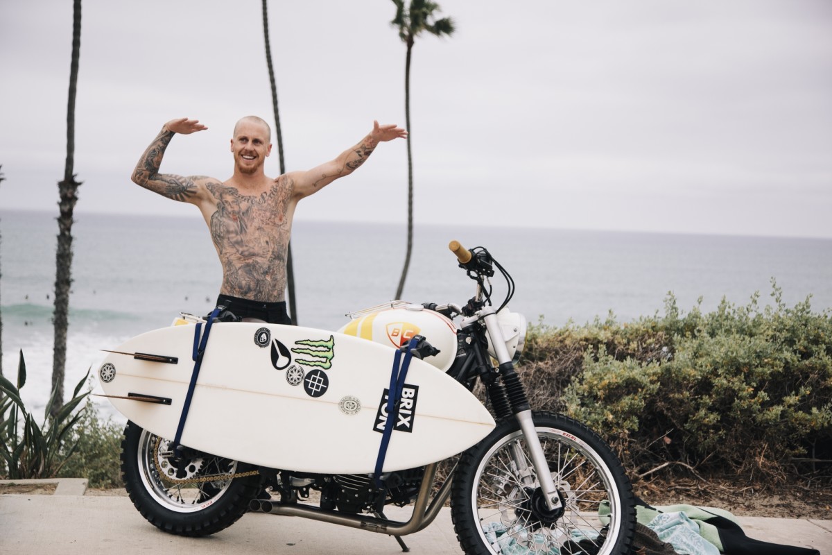 Pro surfer Chippa Wilson talks motorcycles and the simple life