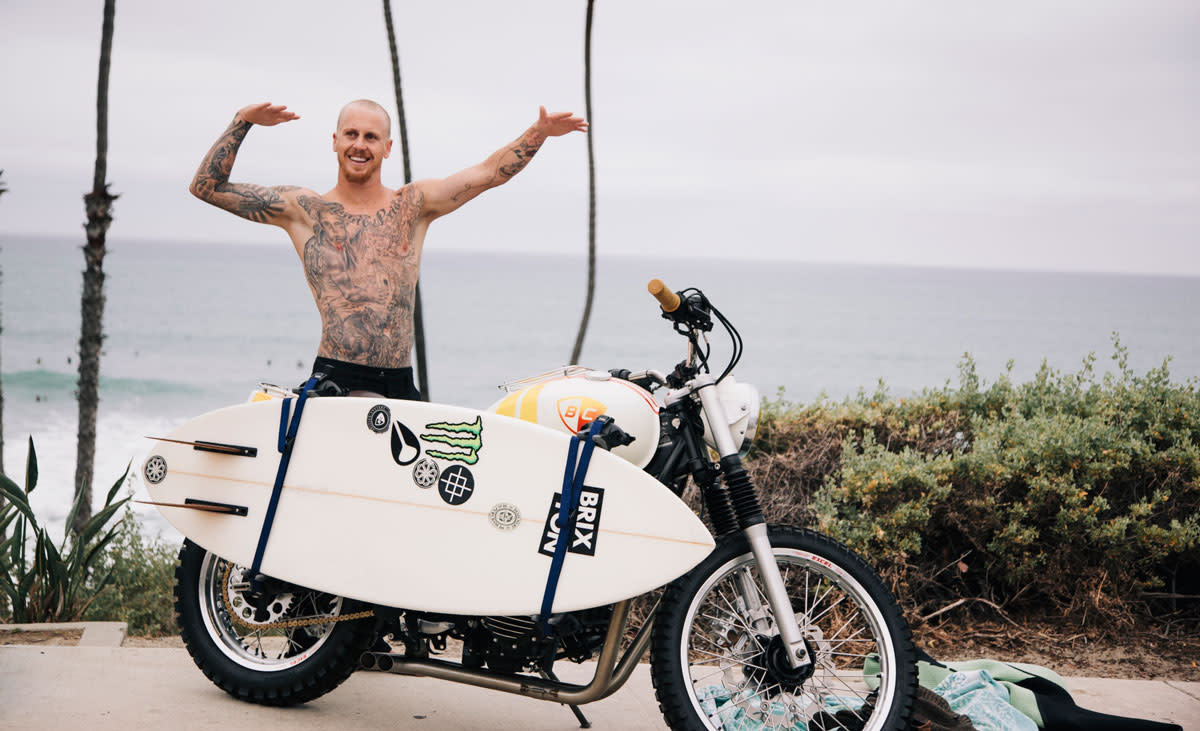 Pro surfer Chippa Wilson talks motorcycles and the simple life