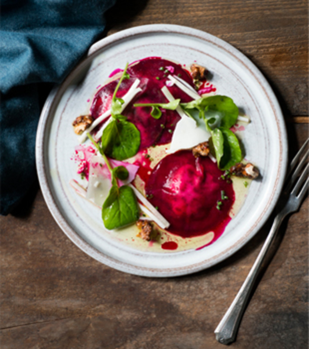 Recipe: Red Beet Ravioli