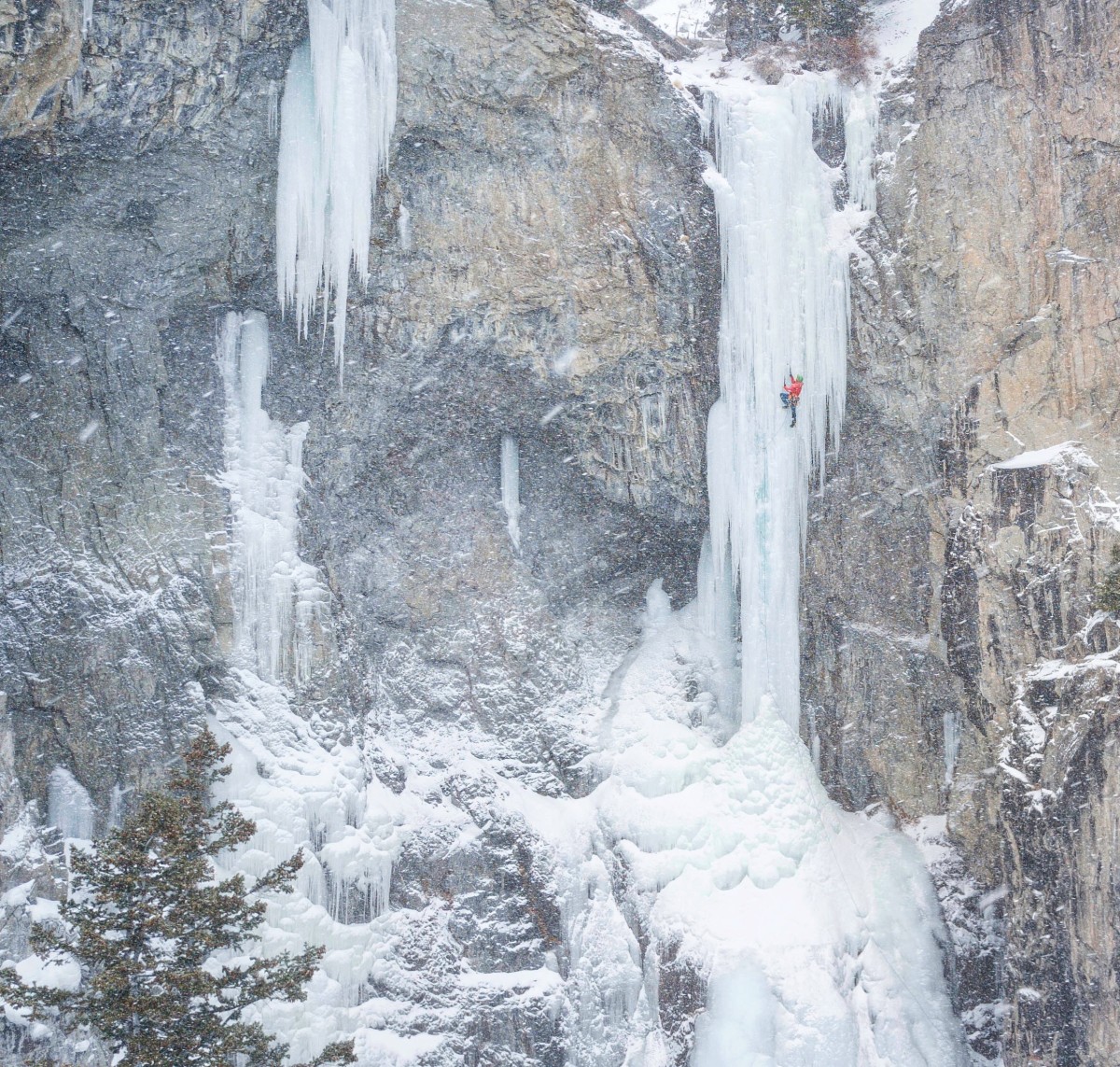 Exploratory Ice Climbing Deep in Wyoming with Aaron Mulkey