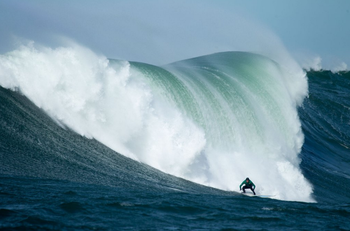 Surfer nearly drowns at Titans of Mavericks big-wave surf contest
