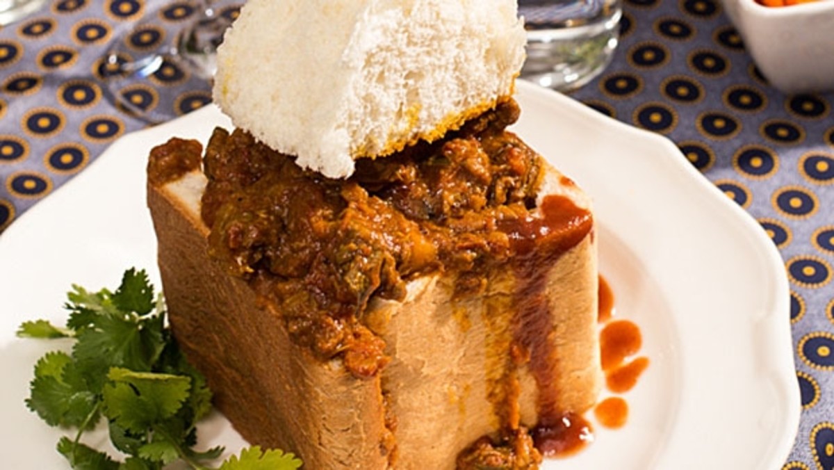 One Hearty Curry Recipe, Out of South Africa - Durban's Bunny Chow