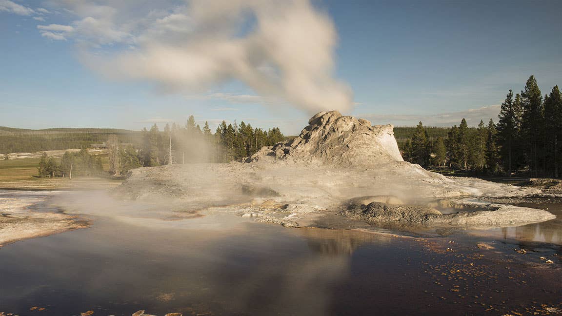 Yellowstone Geyser