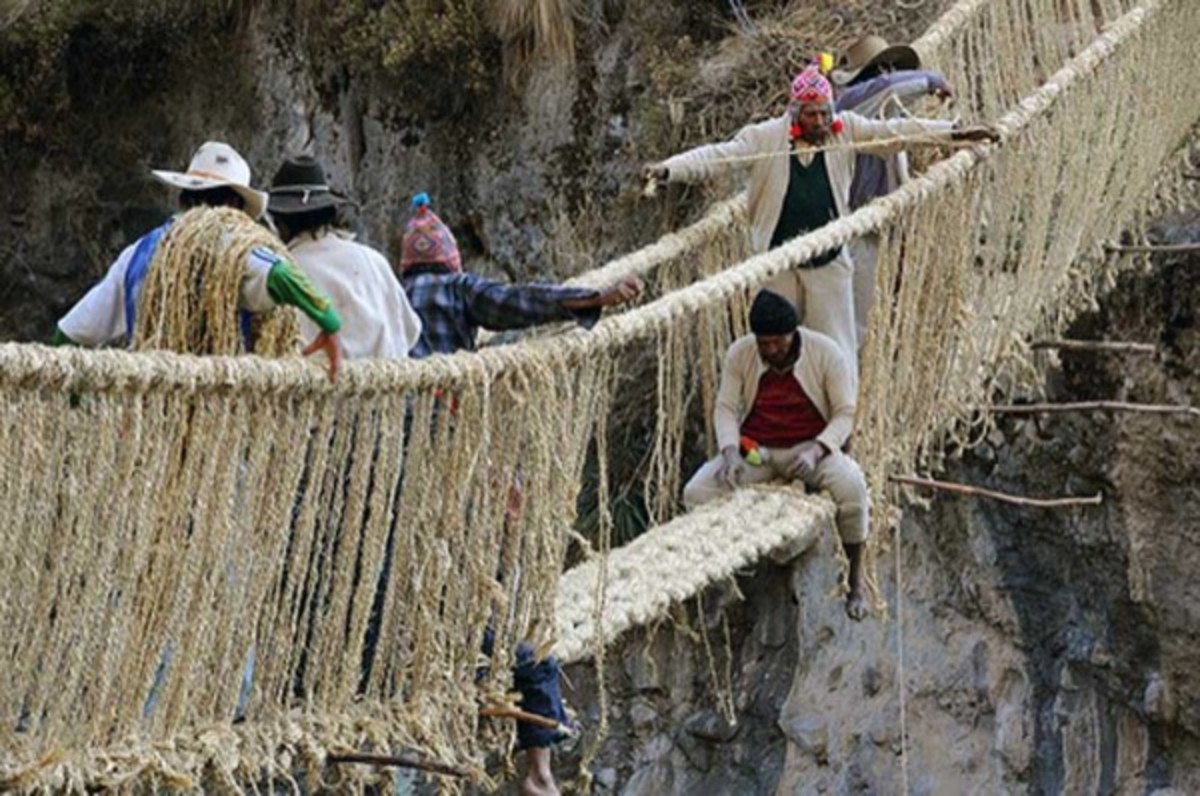 Discover Peru's hand-woven bridge of grass - AMZ Newspaper