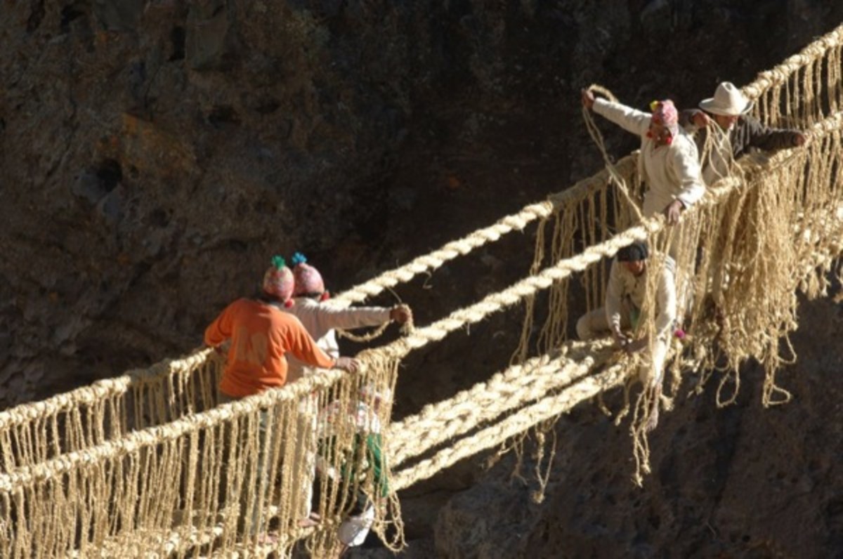 Discover Peru's hand-woven bridge of grass - AMZ Newspaper