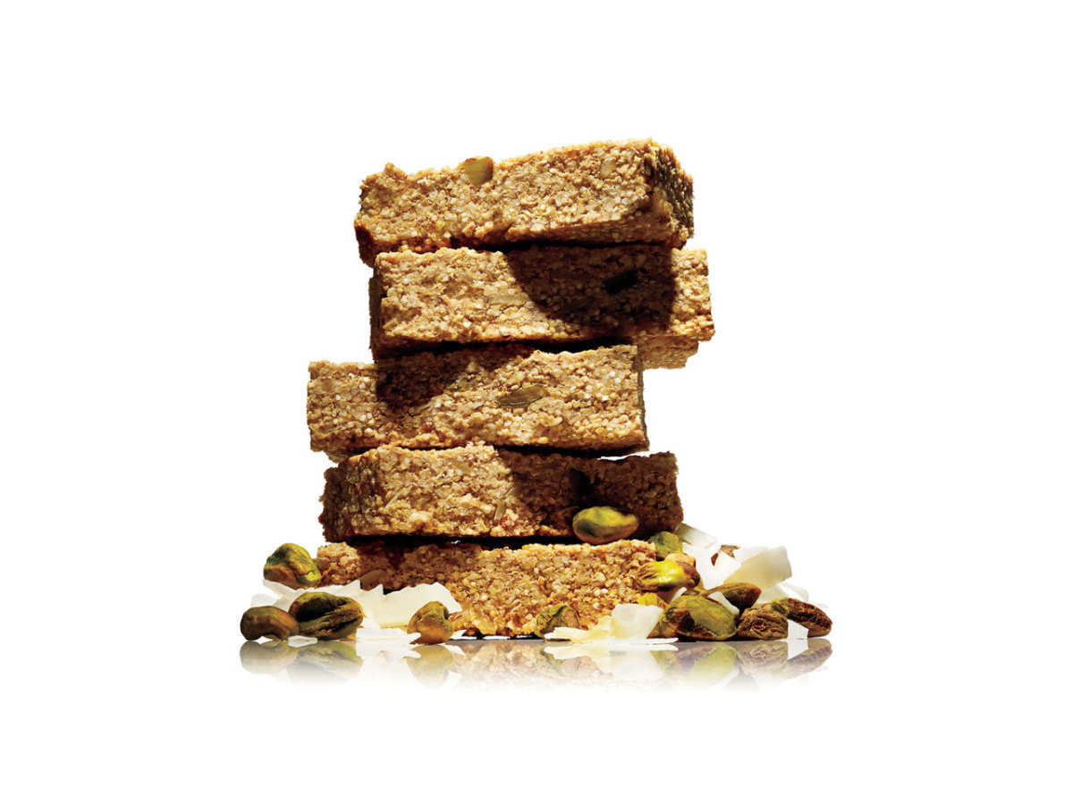 Homemade muesli bars