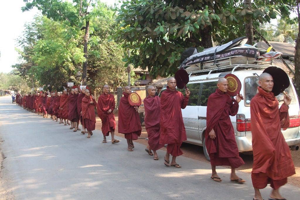 Surfers discover world class river wave in Myanmar