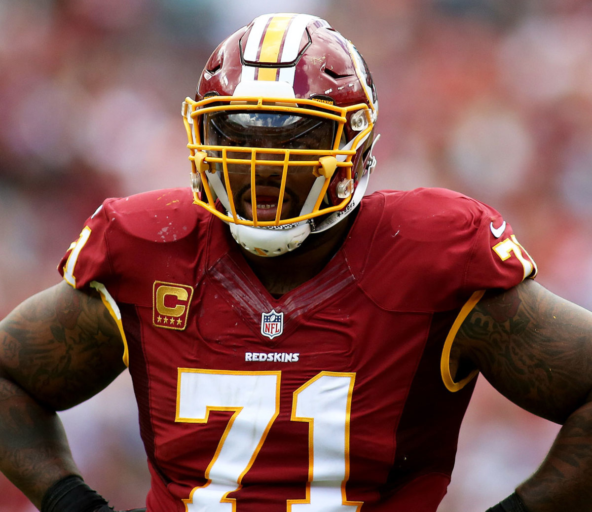 MensFitness Interviews Redskins Lineman Trent Williams