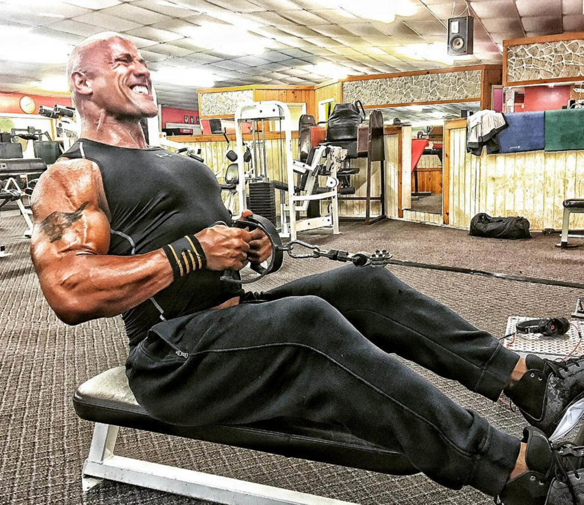 Fit Fix: The Rock Is Seriously Bulking Up for 'Fast 8'