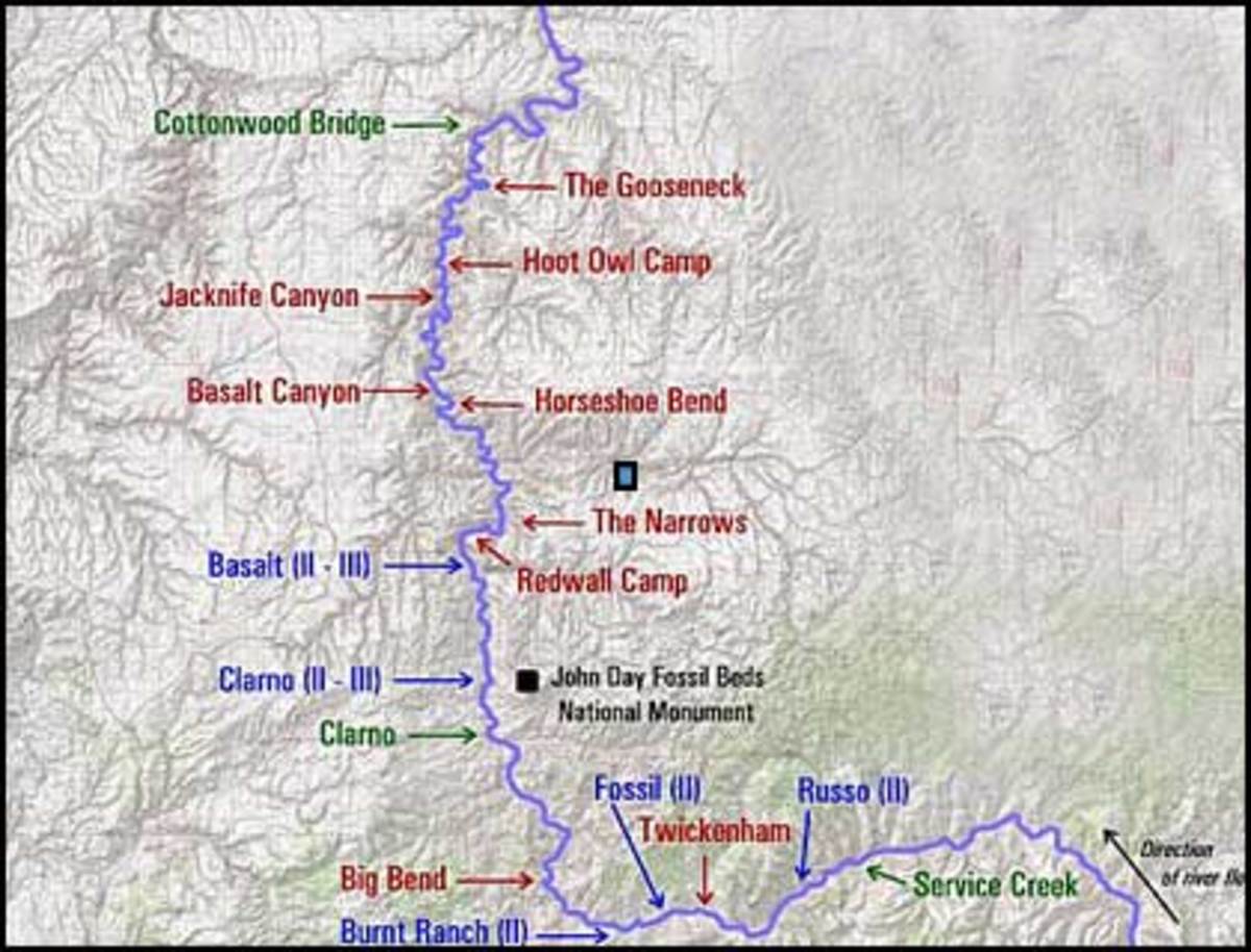 Canoe & Kayak Destination - Oregon's John Day River