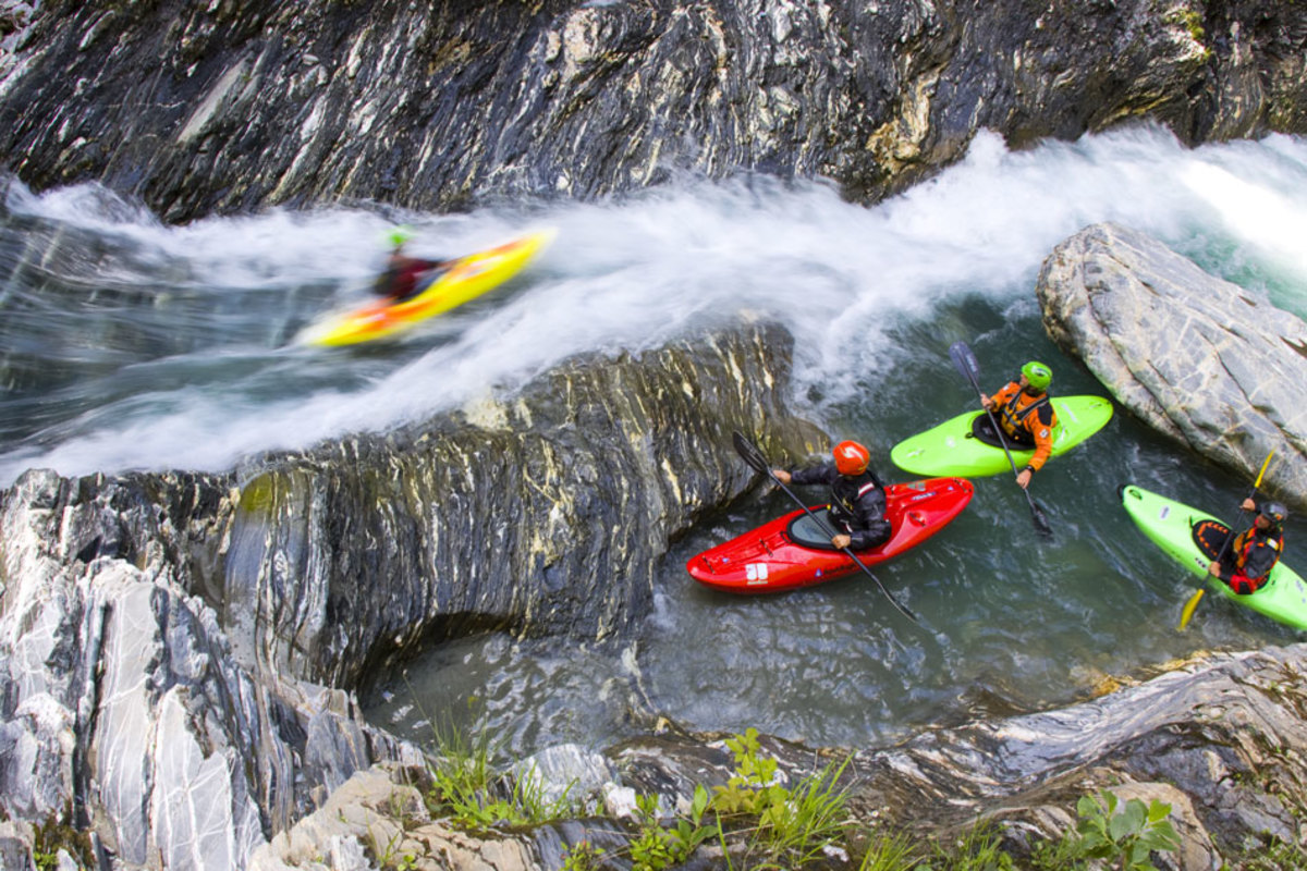 Slow Train - Switzerland Whitewater Kayaking Photo Gallery