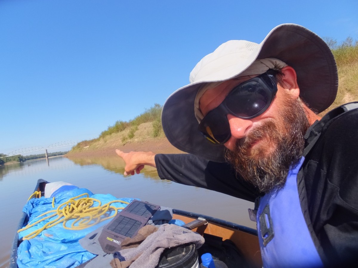 Keith Lynch quits job, paddles 4,000 miles