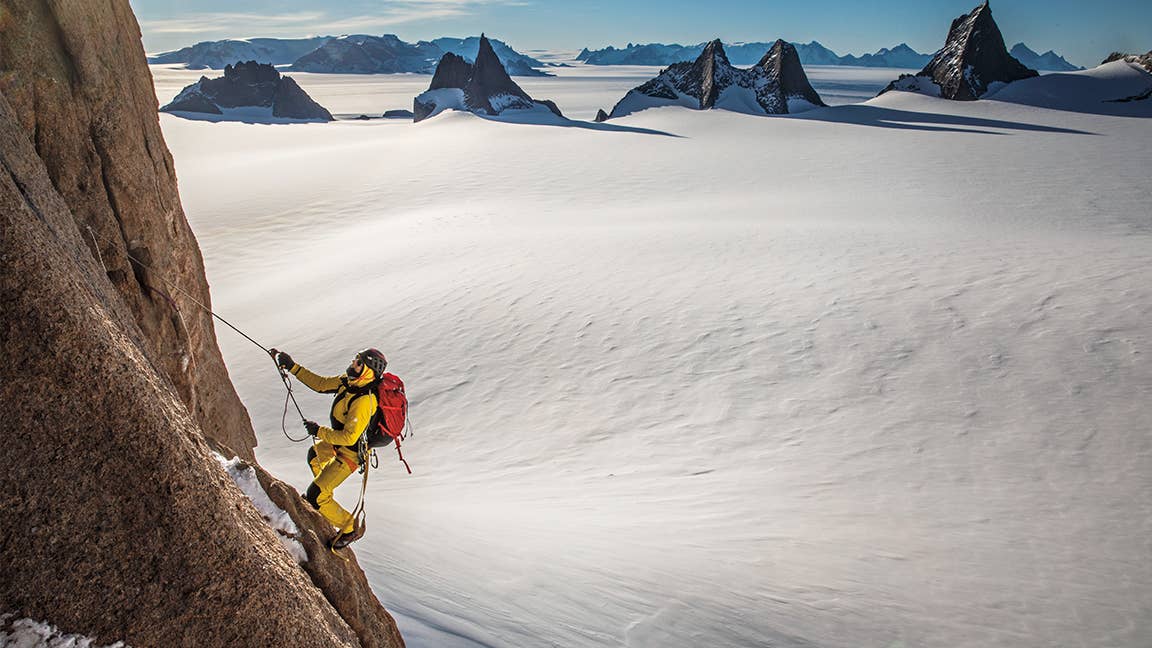 Antarctica Mountain Climbing