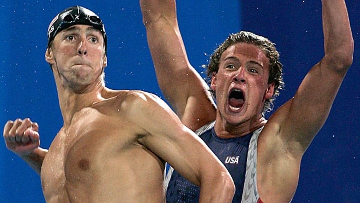Michael Phelps E Ryan Lochte Urlano Michael Phelps Beats Ryan Lochte