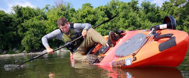 Kayak skills: Don't flip out, brace yourself!