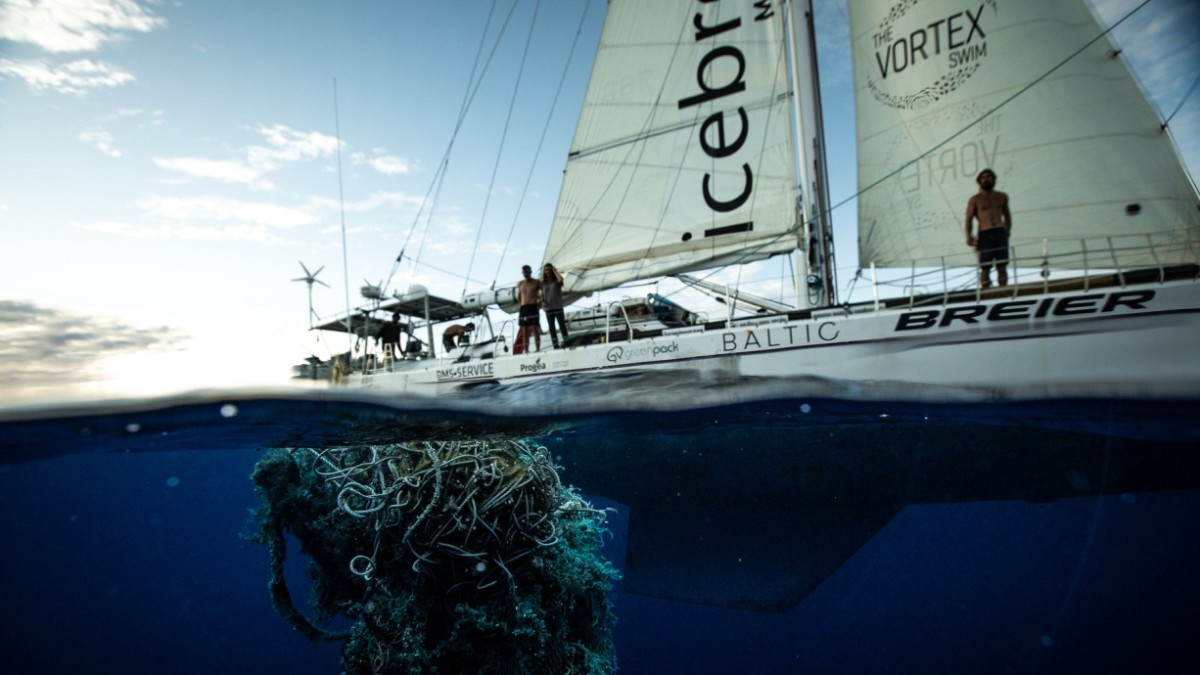 Ben Lecomte Swam 338 Nautical Miles Through the Pacific Garbage Patch