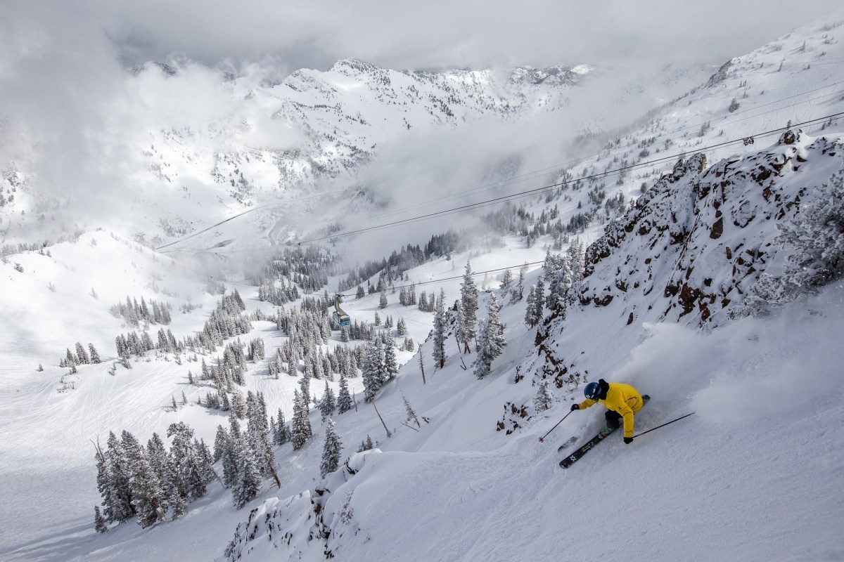 Snowbird’s Most Iconic Ski Run Is Right Under the Tram