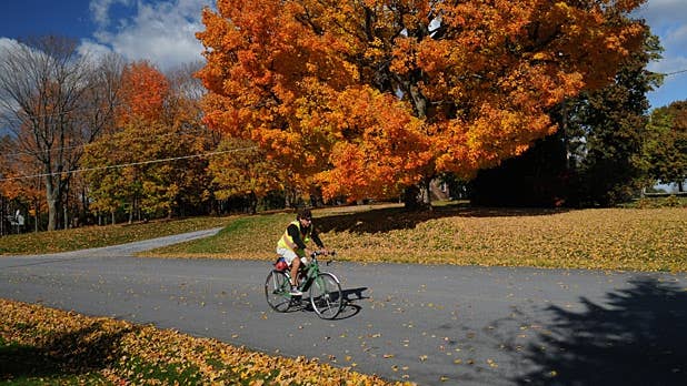 Biking Lake Champlain