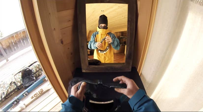 An insane day on the slopes with Frenchman Candide Thovex