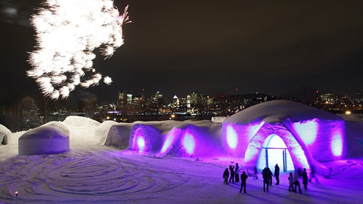 Montreal's Snow and Ice Hotel