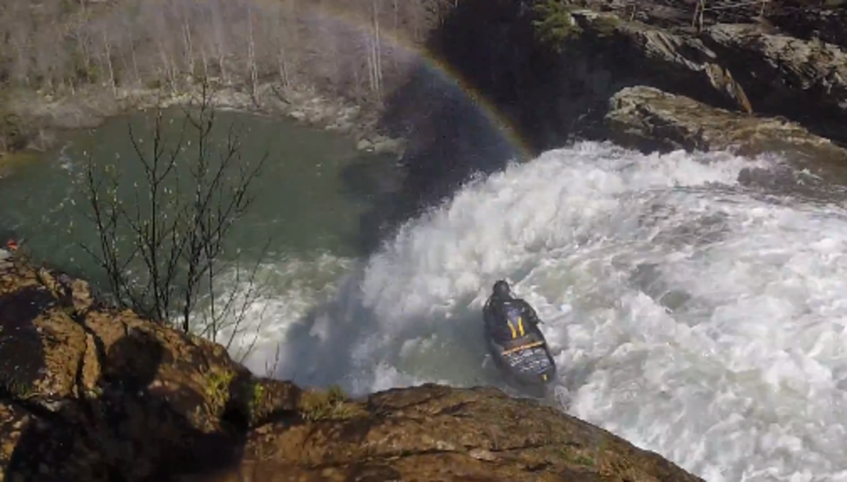 Canoe Waterfall Record set at Desoto | Canoe & Kayak Magazine