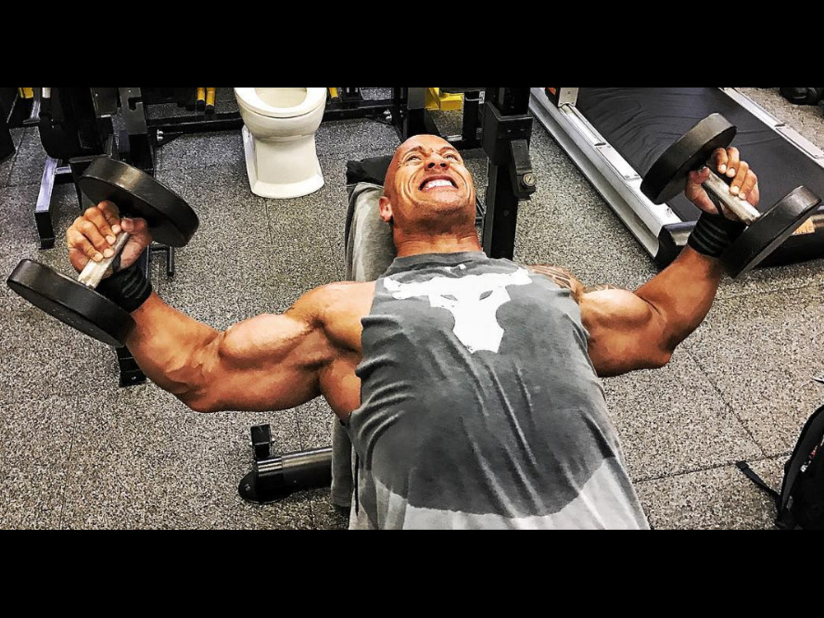This is Dwayne “The Rock” Johnson’s cheat day meal. It might kill a ...