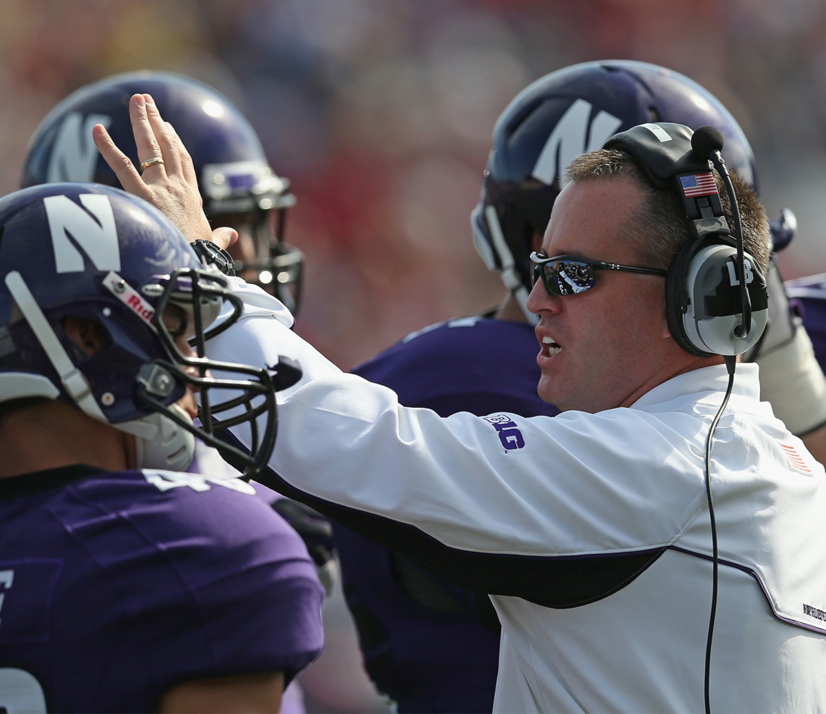 Northwestern University Football Coach Pat Fitzgerald Q&A