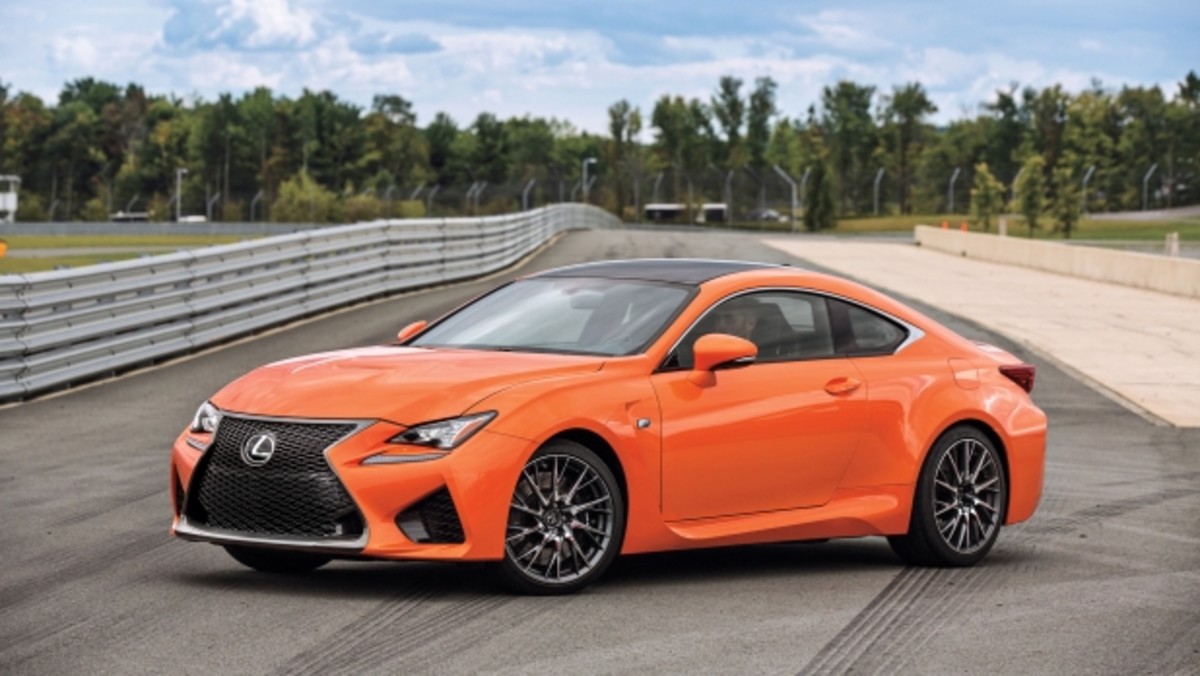 2015 Lexus RC F Test Drive