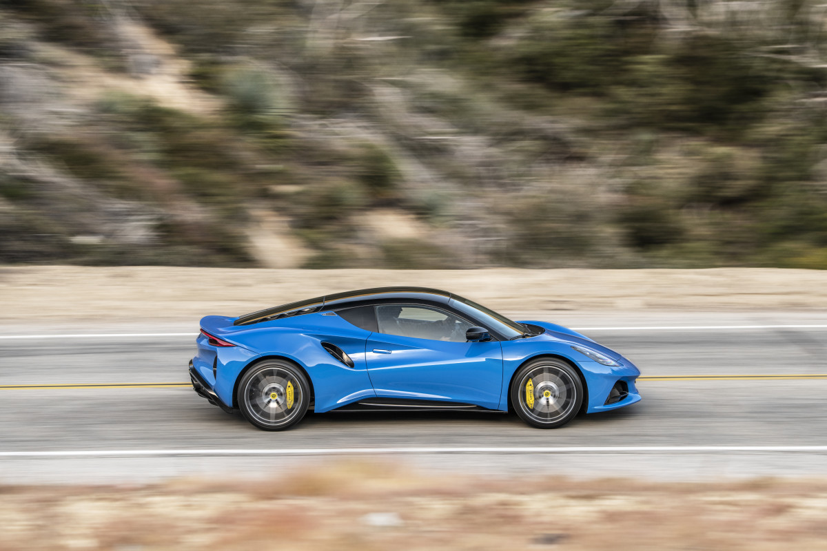 First Drive: The Lotus Emira Is a Stunning Mini Supercar - Men's Journal
