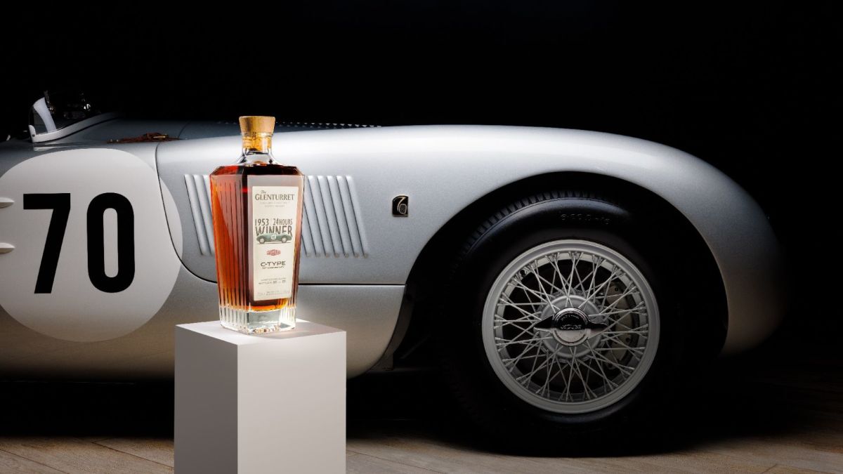 The Glenturret's New Scotch Celebrates 70th Anniversary of Jaguar C-Type