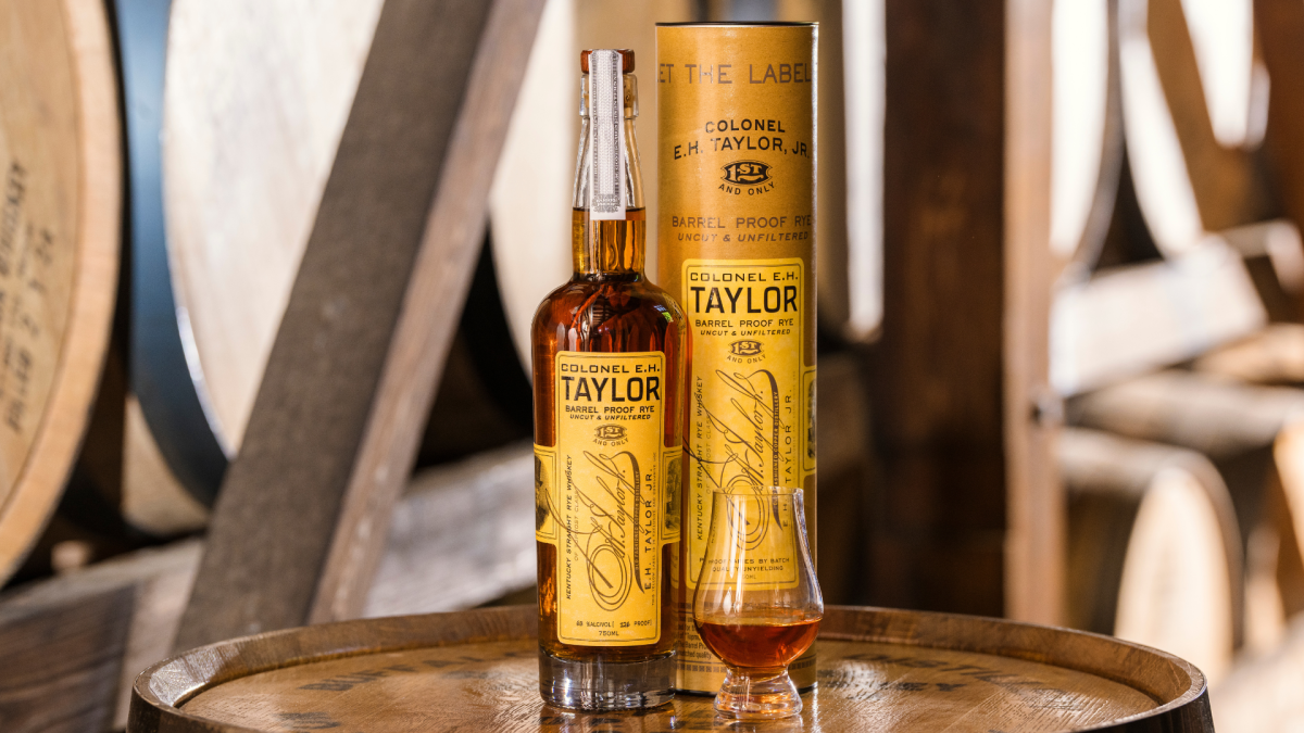 Colonel E.H. Taylor Barrel Proof Rye Is the Best Rye Whiskey of the Year