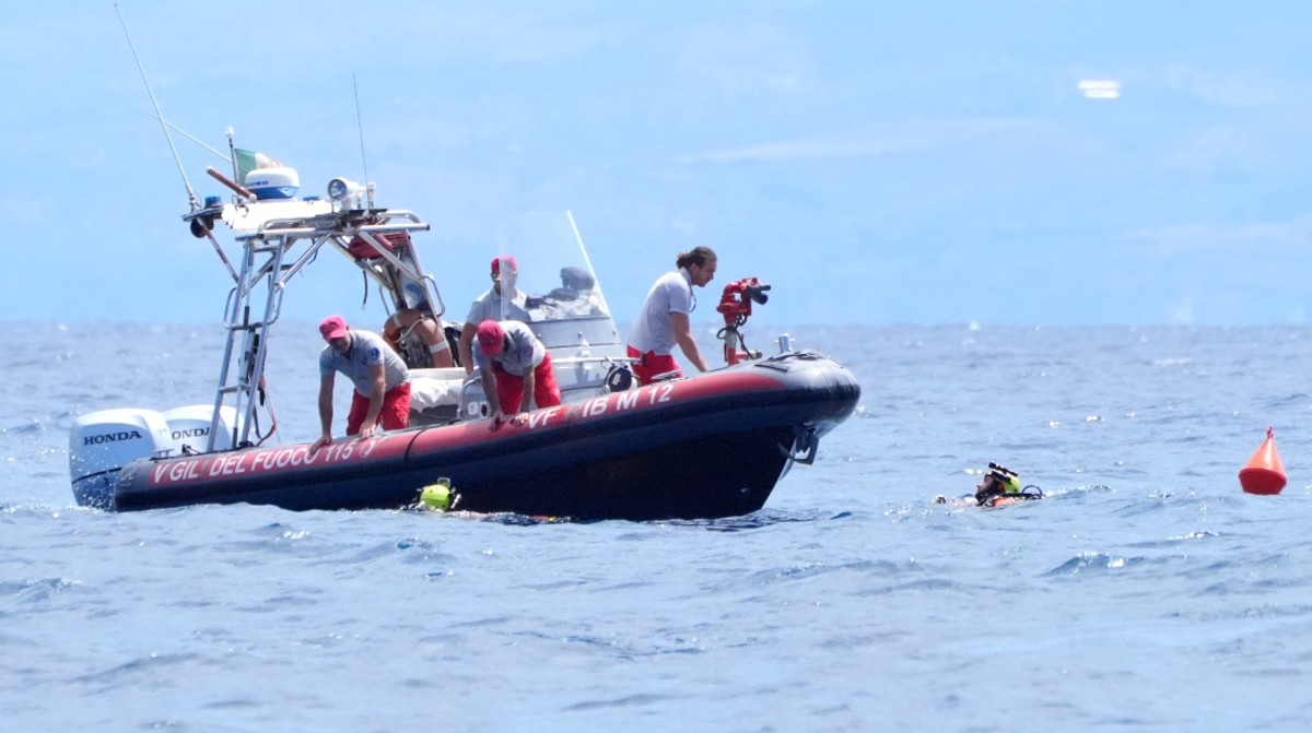Rescuers Recover Several Bodies in Search for Bayesian Superyacht Survivors