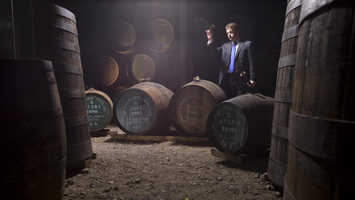 Glenfiddich Malt Master Brian Kinsman Talks About How the Best-Selling Single Malt Is Made