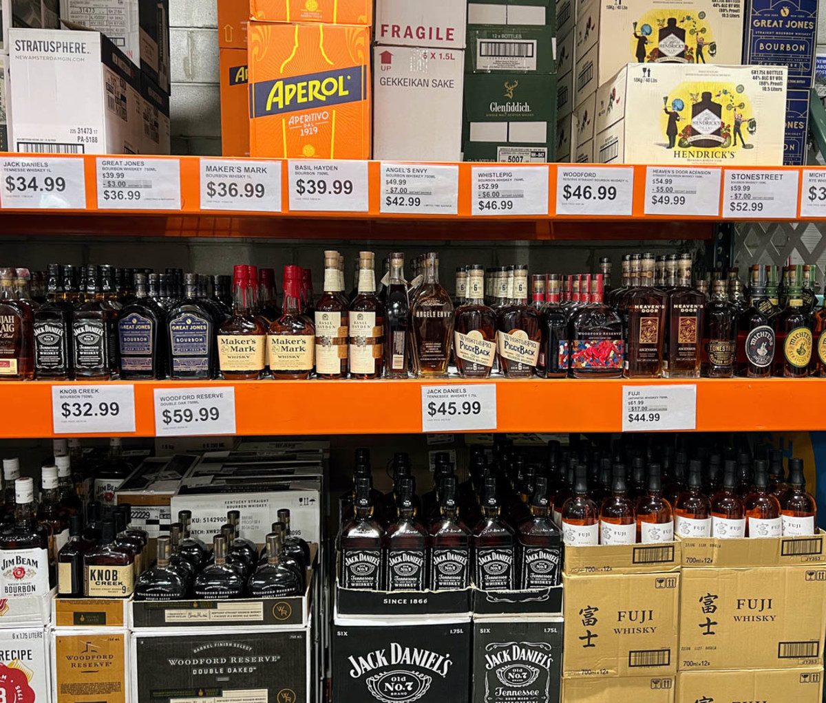 Costco liquor store near me store