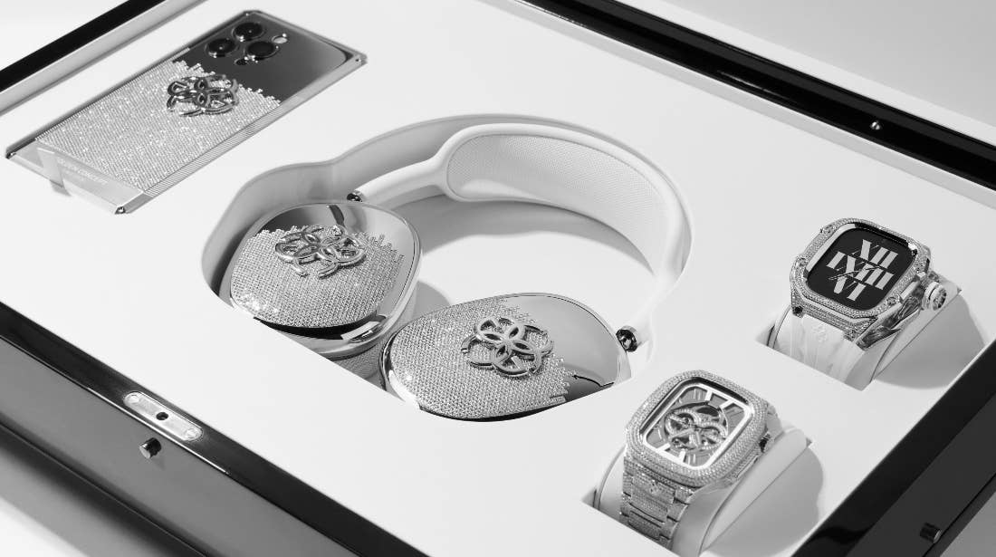 Luxury Brand Unveils Apple Product Set Encrusted With Over 7,500 Diamonds