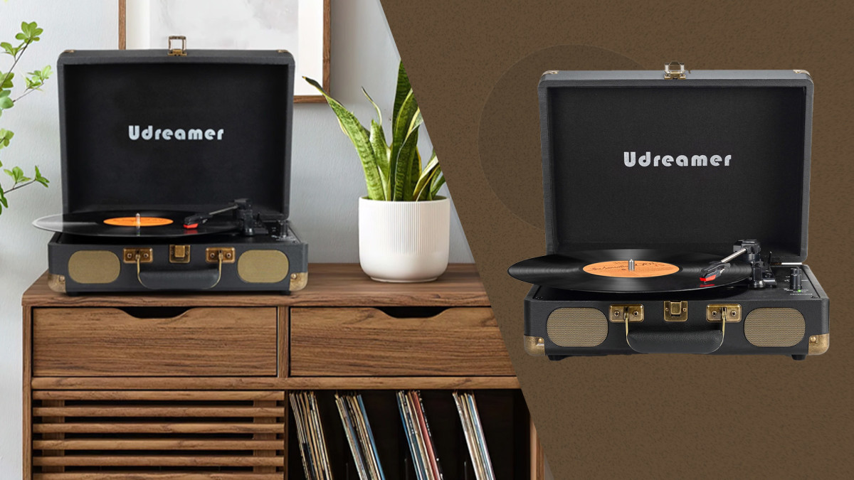 Walmart’s Bestselling Bluetooth Record Player Is Now 66% Off