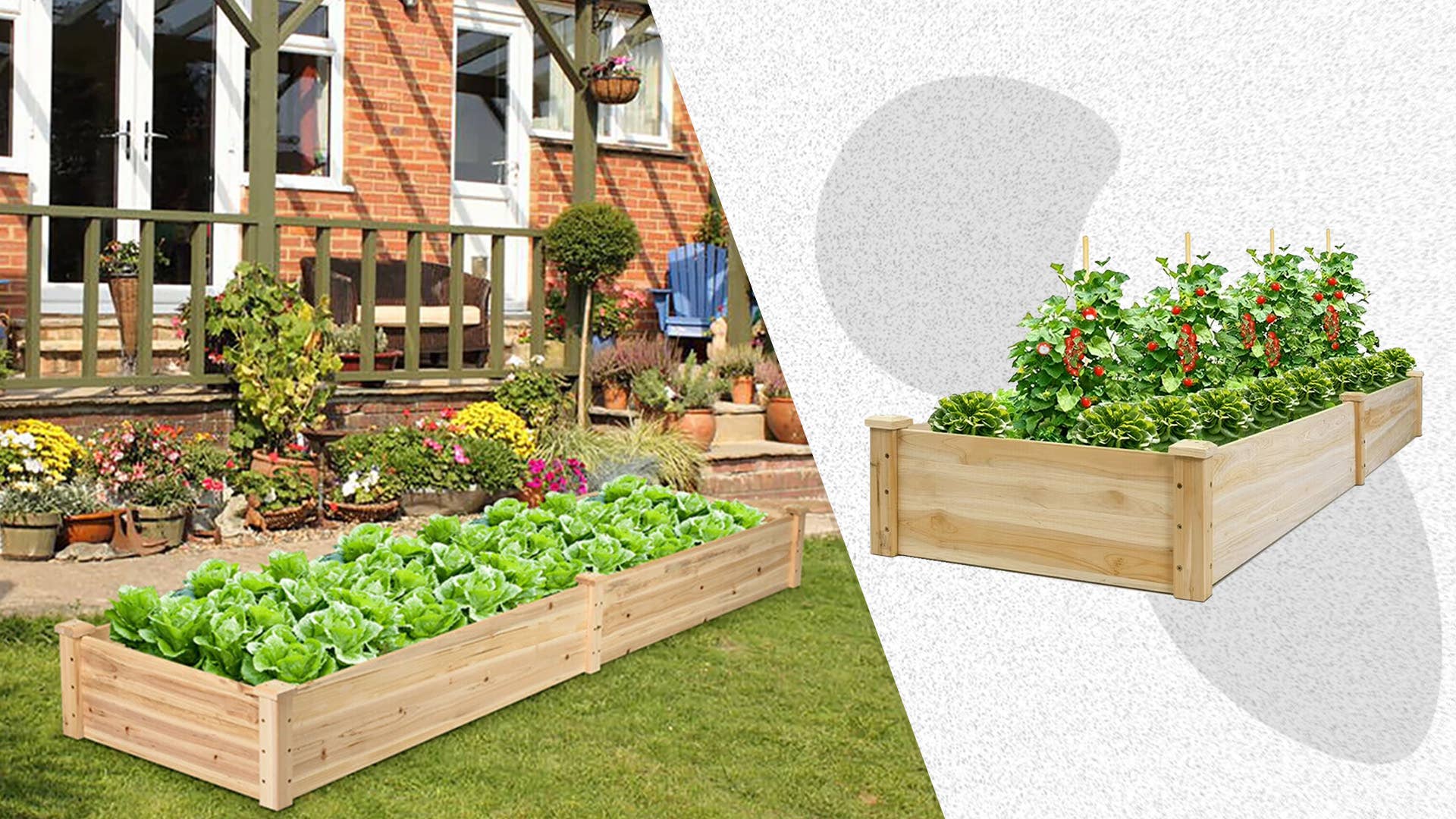 Walmart Has Wooden Raised Garden Beds for Over 50% Off