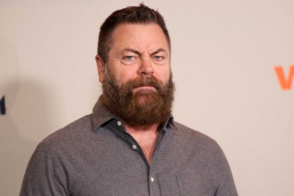 ‘Parks & Rec’ Star Nick Offerman Looks Very Different in Latest Photos